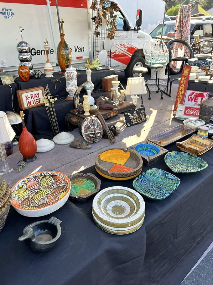 Vintage ceramics and folk art that somehow make you nostalgic for someone else's grandmother's house&mdash;colorful pieces with stories etched into every glaze.