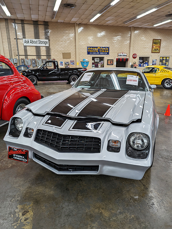 Detroit's finest looking showroom-fresh decades later. That Camaro is the automotive equivalent of finding Sean Connery in your garage.
