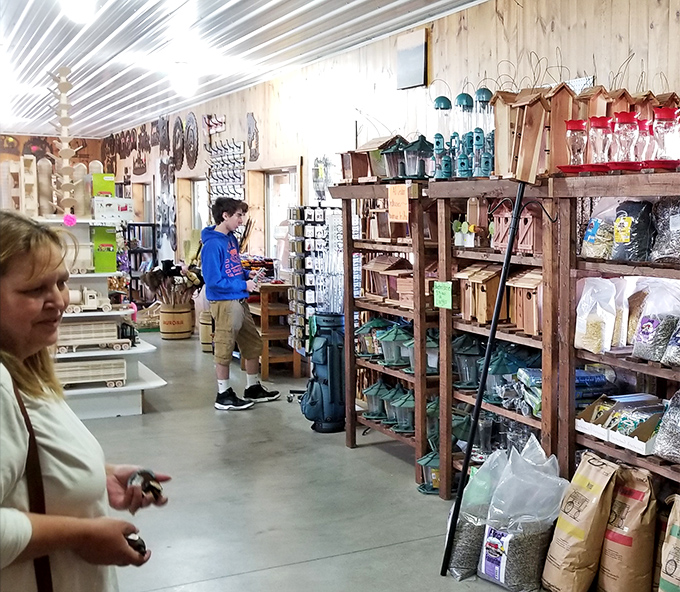 A wonderland of country goods where even city slickers feel at home. That wooden barrel table has witnessed more food epiphanies than a cooking show.