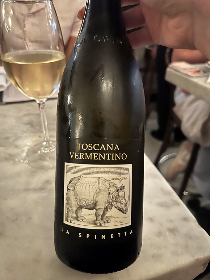 Italian white wine ready to complement whatever oceanic delights are headed your way, because good pairing decisions make life better always.