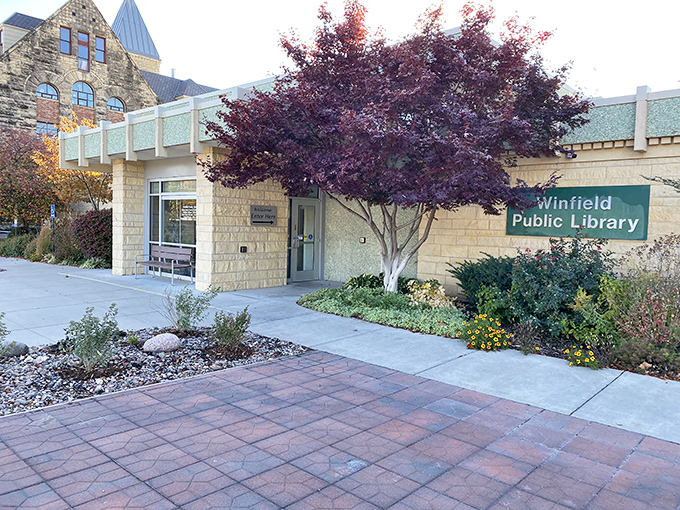 Winfield Public Library&mdash;where the WiFi is free, the librarians remember your name, and nobody rushes you through the newspaper. Digital detox with benefits!