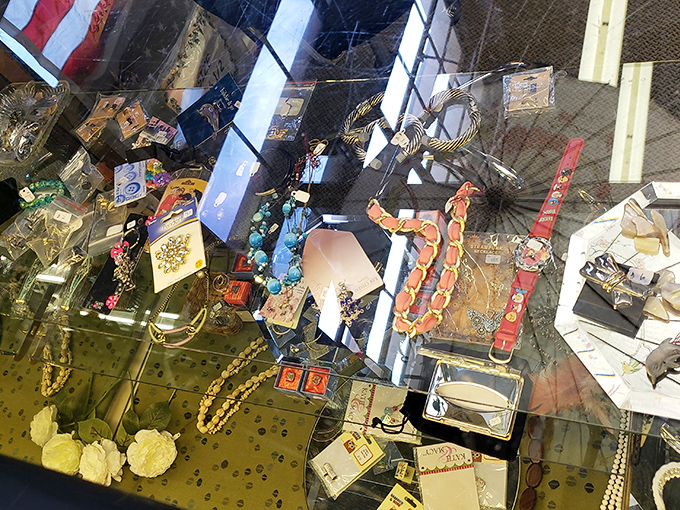 Jewelry cases that sparkle with stories&mdash;each brooch and necklace once marked celebrations, now waiting for new moments to commemorate.