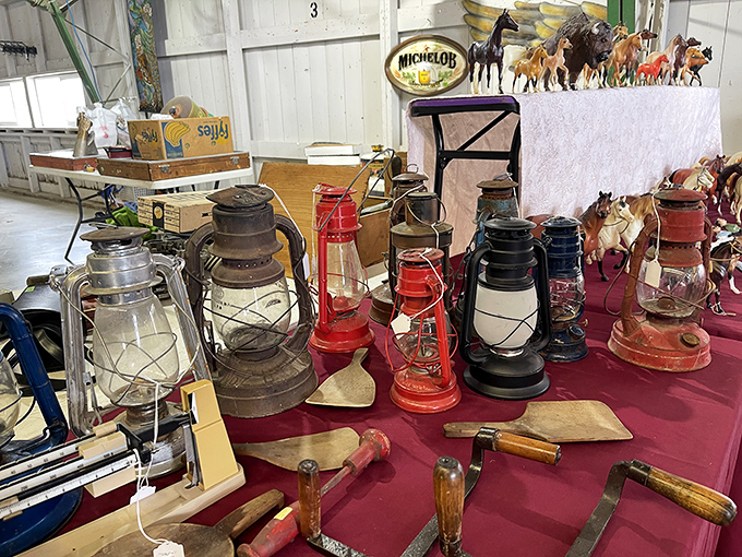 These antique lanterns once illuminated farmhouses and barns across America&mdash;now they're waiting to cast their warm glow in your modern space.