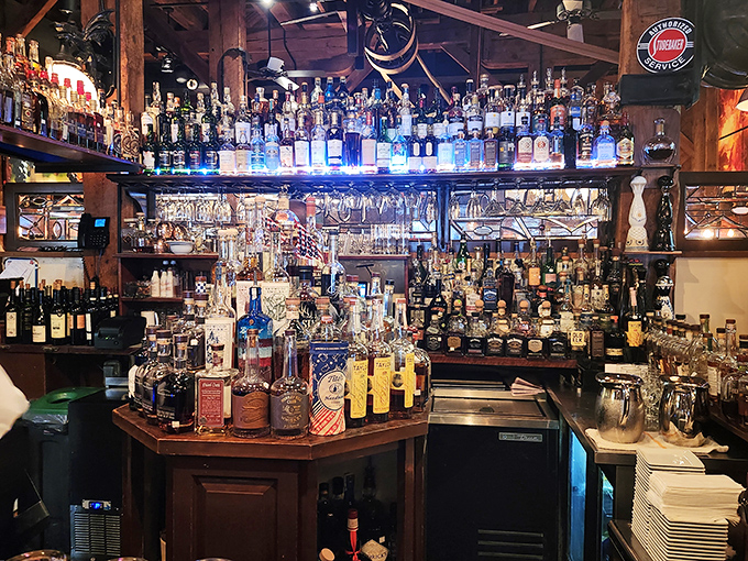 The bar at Tuscarora Mill doesn't just stock bottles &ndash; it curates liquid happiness in a setting that makes every drink taste better.