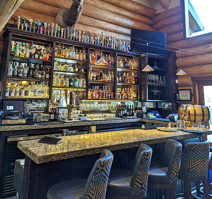 A bar that would make Hemingway settle his tab and stay awhile. The impressive selection promises adventures both familiar and exotic.