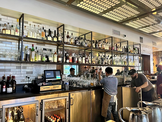 The bar shelves glow like an altar to spirits&mdash;both the kind you drink and the kind that inspire conversations lasting until closing time.