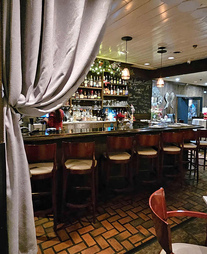 A bar that understands the difference between drinking and dining. Those stools have supported some of Pennsylvania's finest conversations.