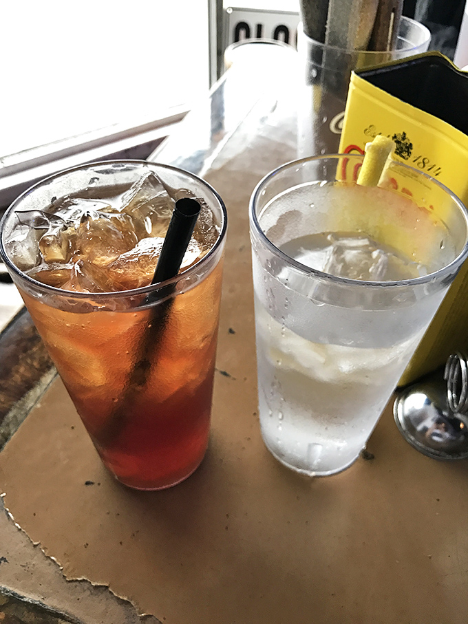 Sweet tea and water &ndash; the yin and yang of barbecue beverages. One cleanses the palate, the other embraces the South.