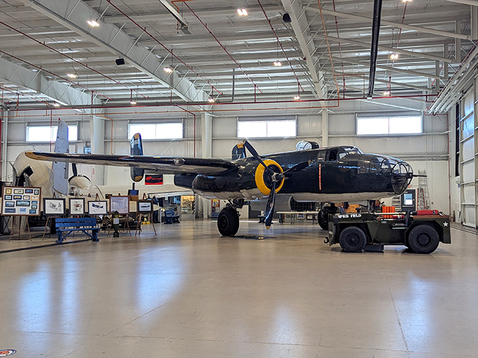 The legendary B-25 Mitchell bomber&mdash;star of the Doolittle Raid and Hollywood films alike. Aviation's equivalent of both war hero and movie star.
