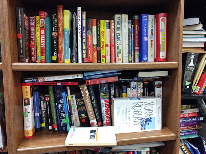 Literary lottery where bestsellers mingle with obscure treasures. Someone's finished story becomes your next adventure for pocket change.