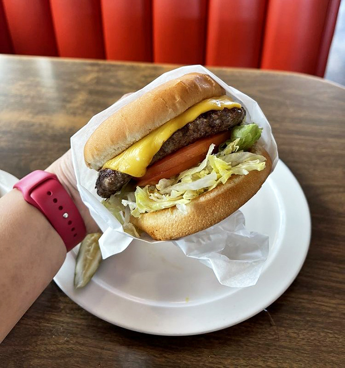 A cheeseburger that doesn't need gimmicks or trendy toppings&mdash;just honest ingredients coming together in perfect, unpretentious harmony.