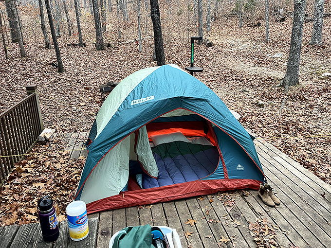 Camping under the stars near flowing water &ndash; the original luxury experience that never goes out of style.