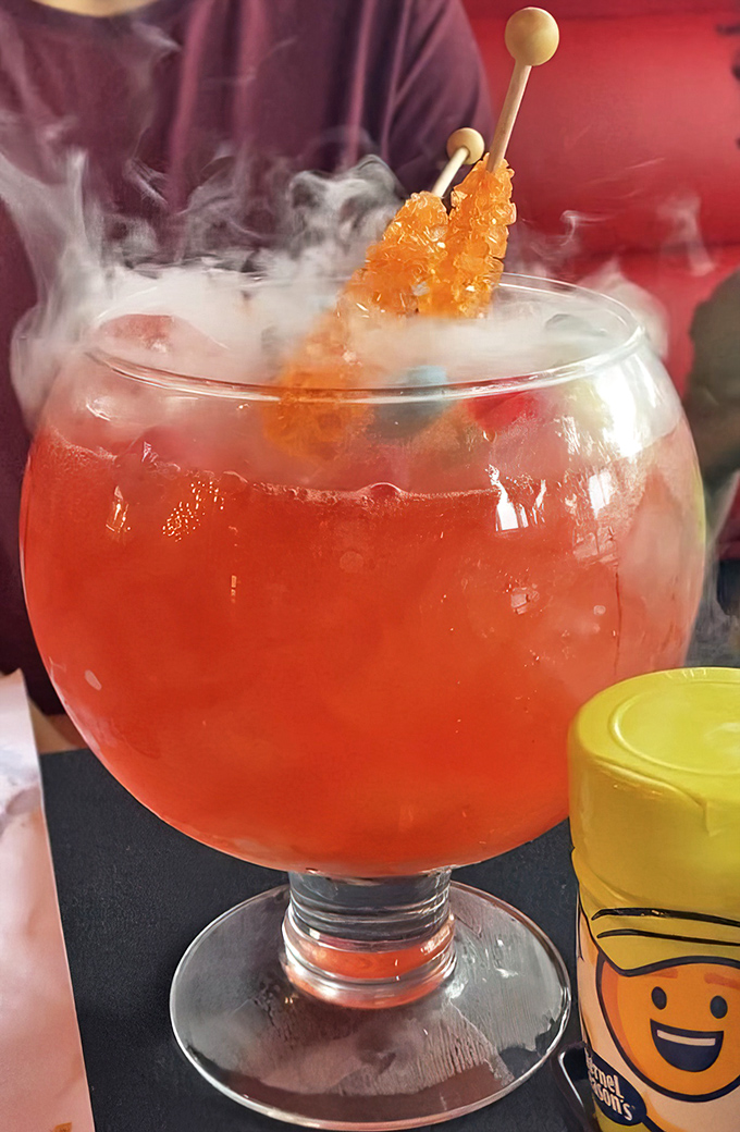 This smoking cocktail doesn't just look magical&mdash;it's practically performing a seance right at your table!