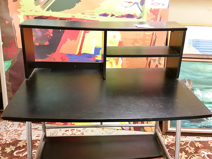 The perfect desk for your work-from-home setup or student apartment. Minimalist design meets maximum affordability in this practical find.