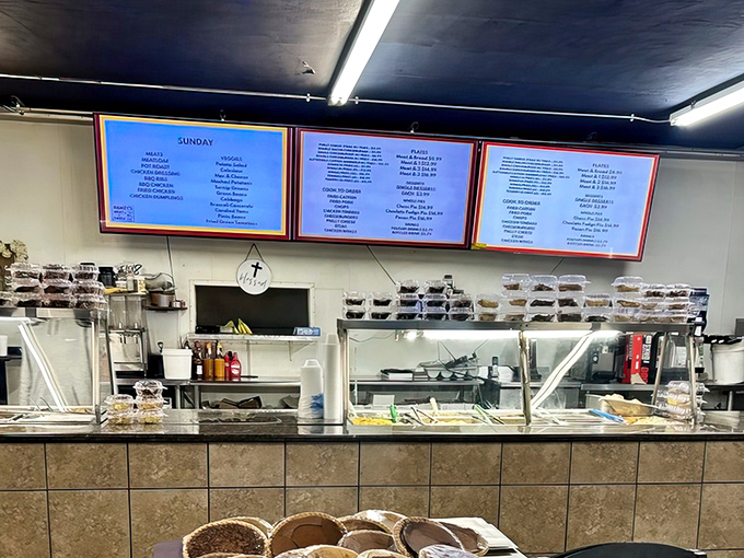The serving counter – where life-changing food decisions happen and diet plans go to die, all with a smile and "What'll it be today?"