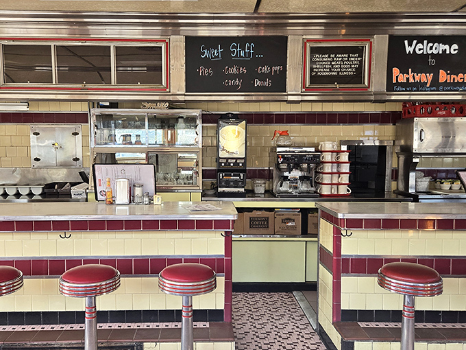 The heart of any great diner is its counter&mdash;where solo diners find community and everyone gets a front-row seat to the breakfast show.