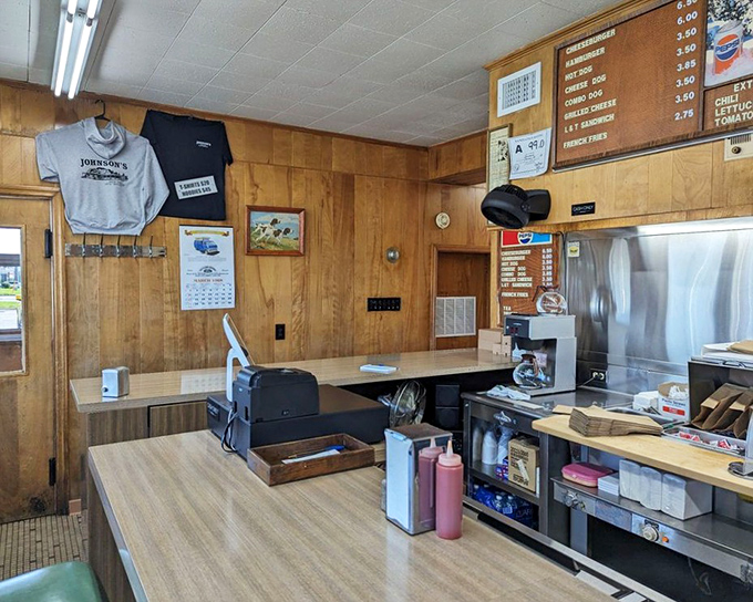 Behind this counter, burger magic happens daily. No smoke and mirrors&mdash;just decades of know-how and a well-seasoned grill.