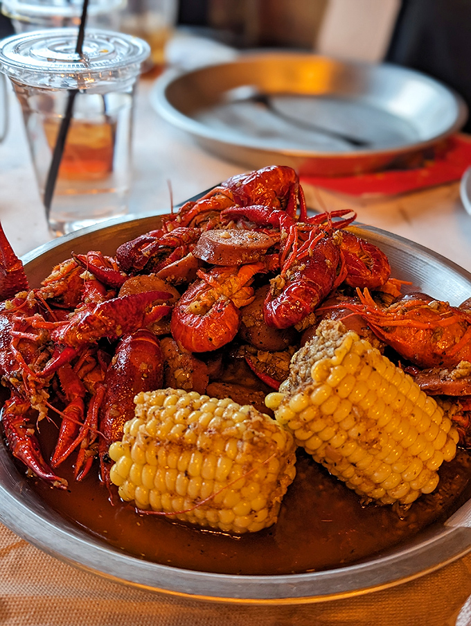 Crawfish so perfectly seasoned, you'll forget you're in Colorado and start looking around for a zydeco band.