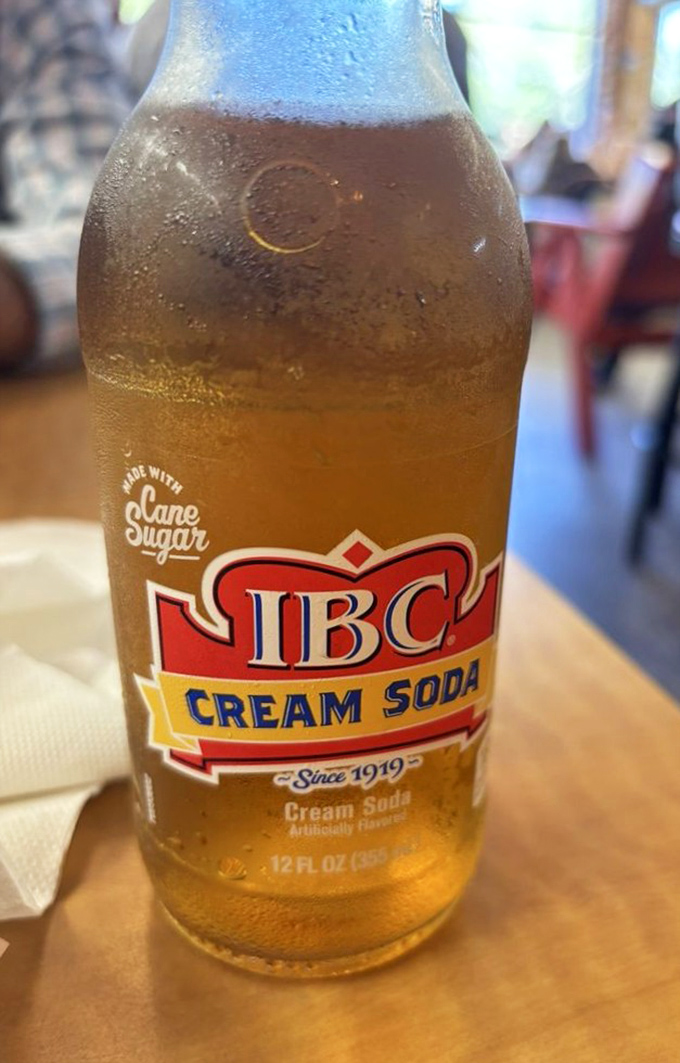 An ice-cold IBC Cream Soda&mdash;the beverage equivalent of finding an extra $20 in your pocket. Pairs perfectly with everything on the menu.