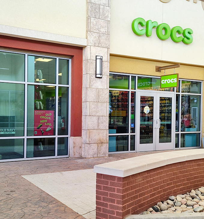 Crocs: the footwear that launched a thousand debates. Love 'em or hate 'em, their outlet store is a foam paradise.