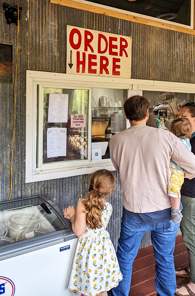 The "ORDER HERE" window&mdash;where dreams come true and diets go to die. Worth every delicious calorie.