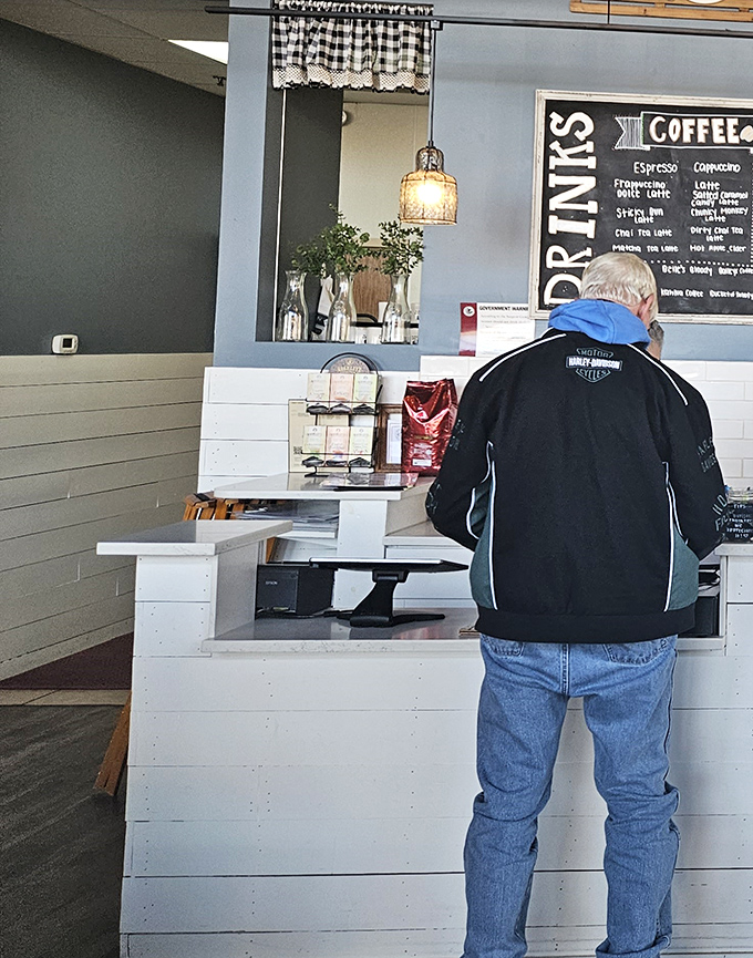 The coffee counter&mdash;where morning dreams come true and caffeine-deprived customers transform into functioning humans again.