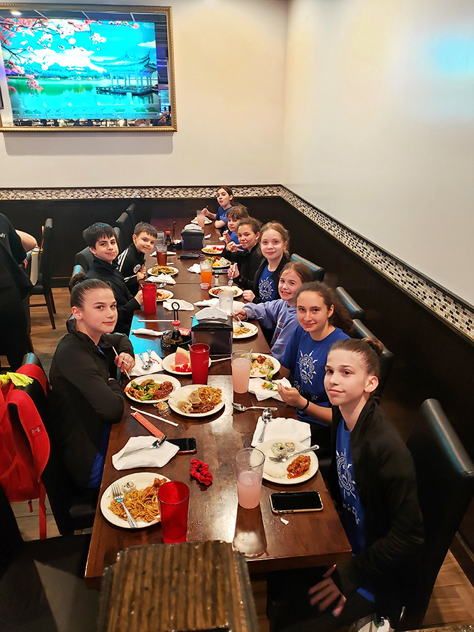 Multi-generational gatherings prove that good food is the universal language that brings families together, one buffet plate at a time.