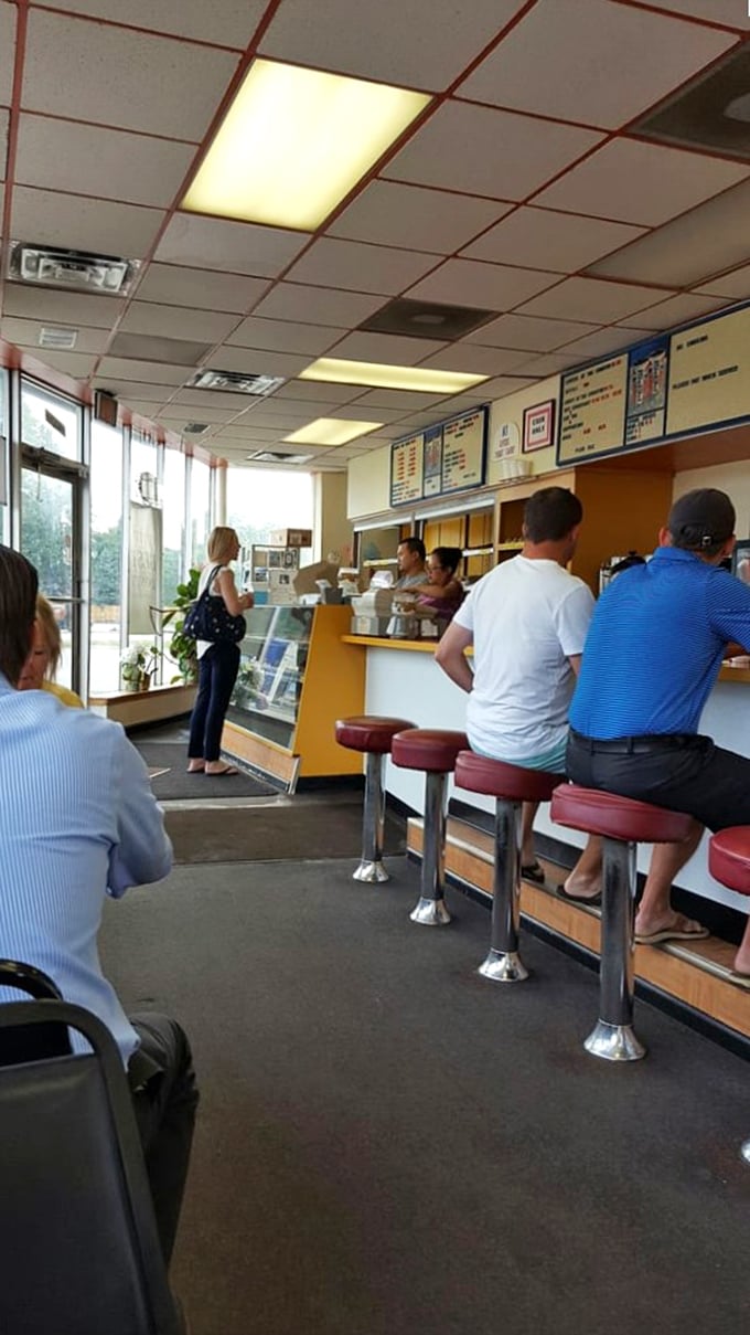 The diner counter experience remains gloriously unchanged. Red vinyl stools have witnessed countless morning rituals and sugar-fueled conversations.