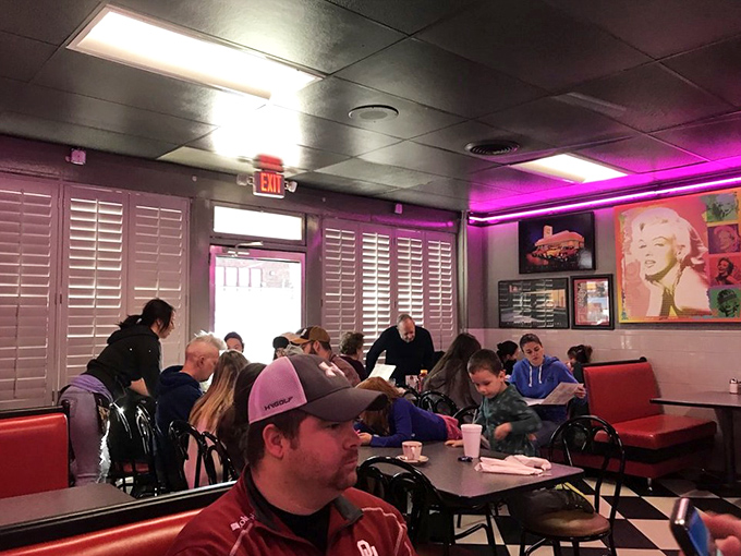 Where strangers become neighbors over pancakes and coffee. The buzz of conversation is as much a part of breakfast as the food.