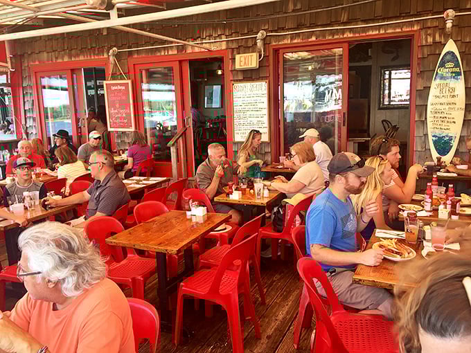 No influencer staging here &ndash; just real people having real meals. The packed house tells you everything you need to know about the food quality.