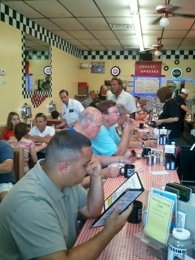 The counter at peak hours is democracy in action&mdash;CEOs rubbing elbows with construction workers over identical mugs of joe.