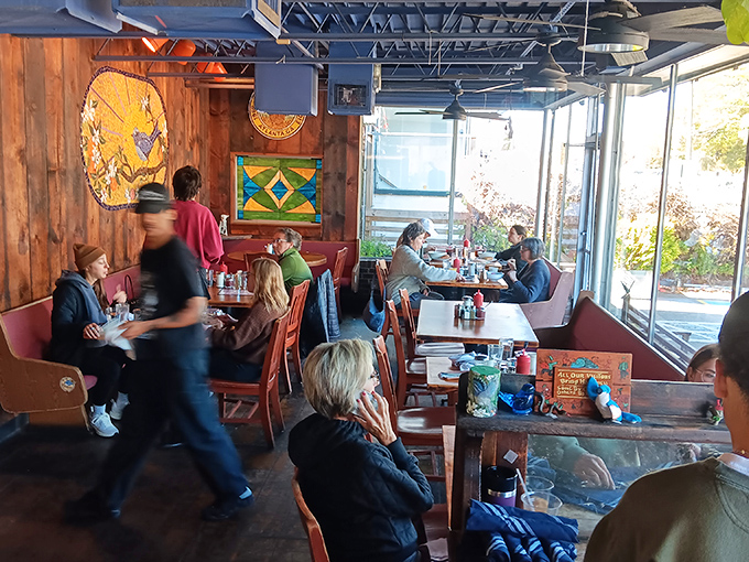 Where strangers become temporary breakfast companions, sharing the universal language of "mmm" and "you've got to try this."