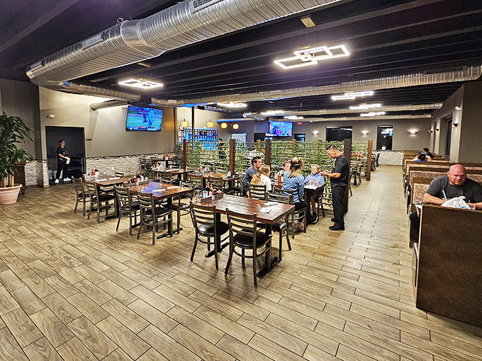 Where strangers become friends united by the universal language of "mmm." The bustling dining room hums with the satisfaction of good decisions being made.