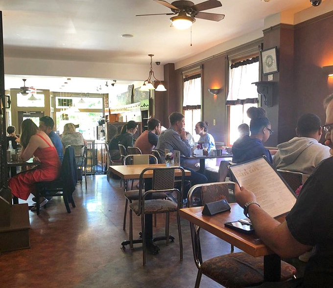 Every table tells a story at Lucky's, where strangers become friends united by the universal language of exceptional food.