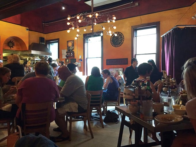 Happy diners proving that breakfast really is the most important (and delicious) meal of the day.