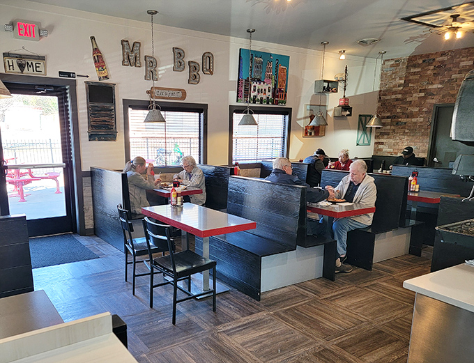 The regulars know&mdash;these booths have witnessed more barbecue epiphanies and local gossip exchanges than any therapist's couch in Winston-Salem.