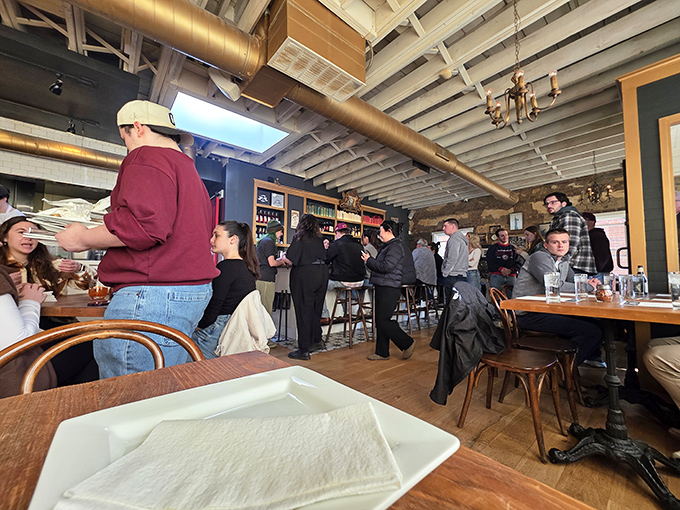 The packed dining room tells you everything you need to know&mdash;Clevelanders don't wait in line unless something is seriously worth it.