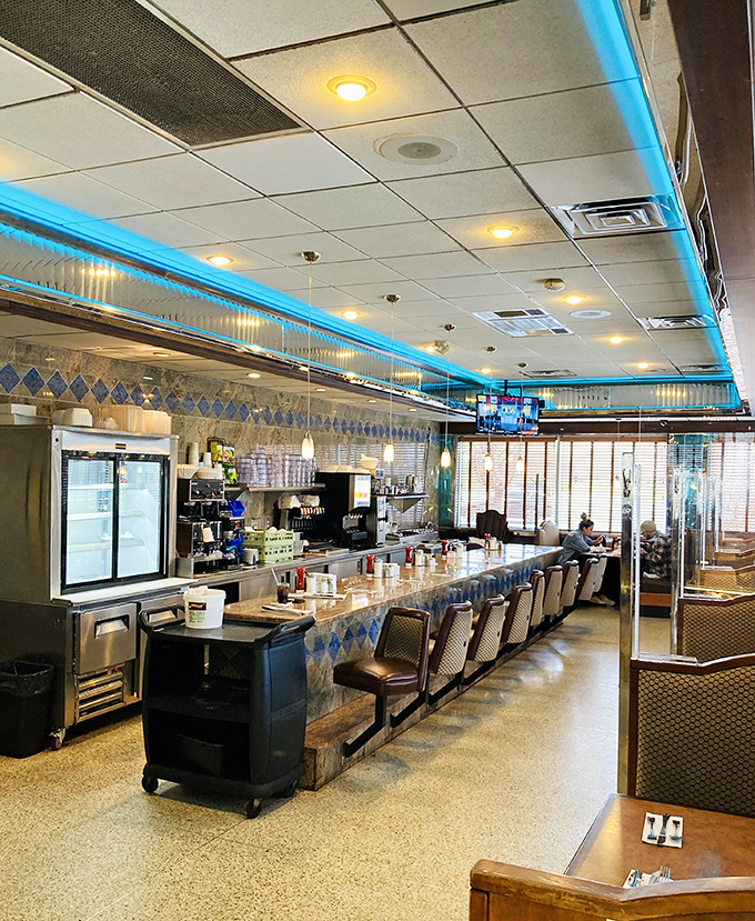 The counter seating&mdash;where solo diners become temporary family and watching short-order cooks work their magic is better than any cooking show.