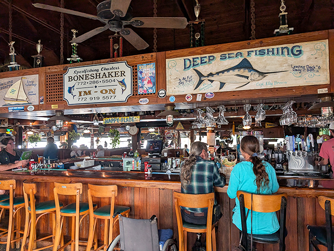 Belly up to the bar where strangers become friends over shared enthusiasm for spectacular seafood.