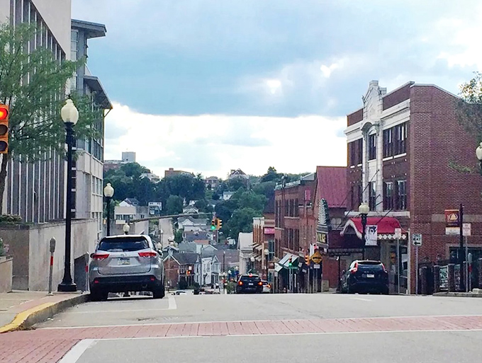 Greensburg's hillside perspective reveals a town that rolls with the landscape&mdash;where every street seems to lead somewhere interesting or delicious.