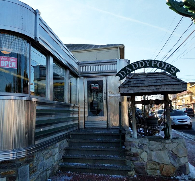The entrance beckons like an old friend, those stone steps having welcomed hungry patrons through seasons of Pennsylvania weather for decades.