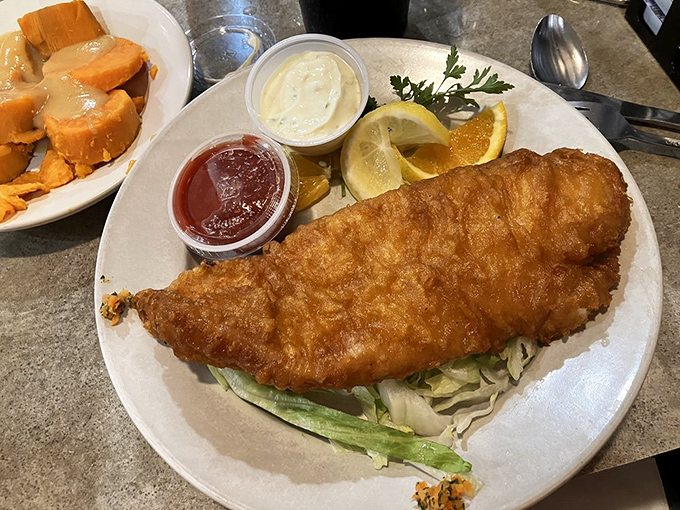 Fried fish that makes you wonder why you ever bothered with those fancy seafood restaurants that charge triple for half the portion.