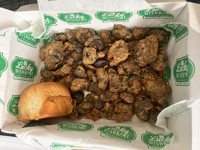 Gizzards: the ultimate test of a true chicken joint. Lucky Wishbone transforms these humble morsels into crispy, addictive treasures.