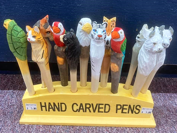 Writers and animal lovers unite! These hand-carved pens transform mundane note-taking into a safari adventure with every signature.