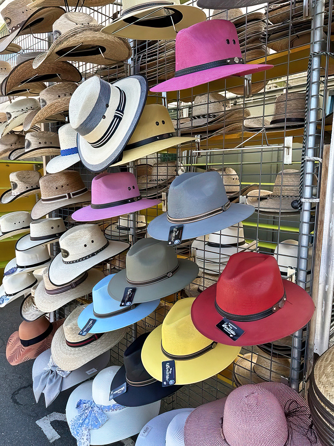 Hat paradise for the fashion-forward and sun-conscious alike. Whether you're channeling cowboy cool or garden party chic, your perfect topper awaits.