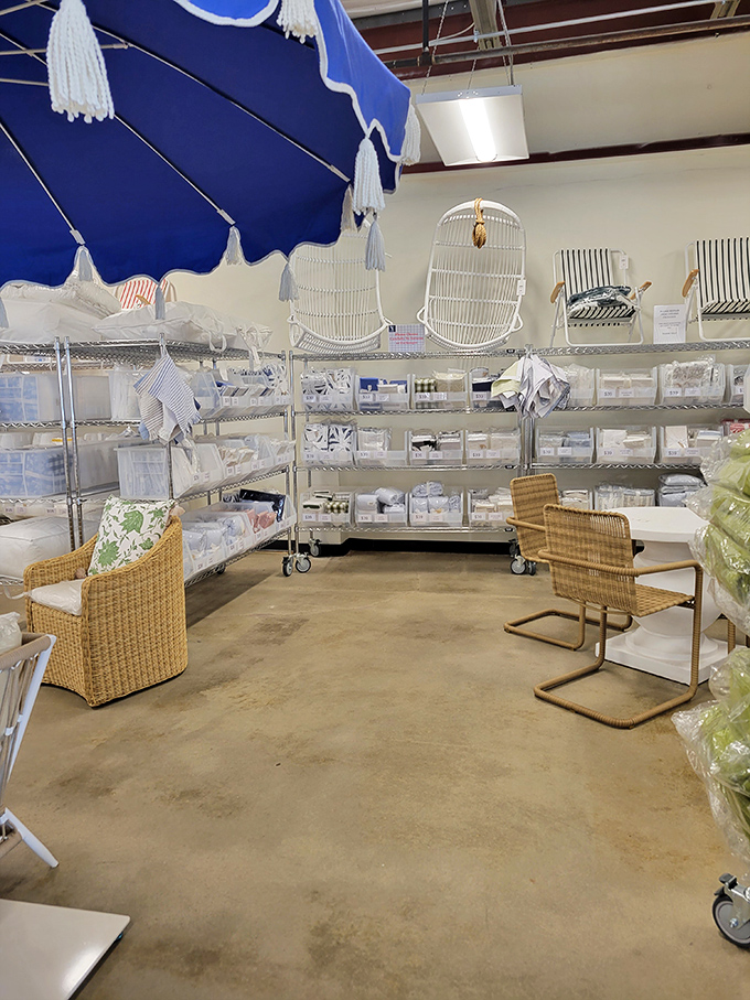 Beach house chic meets outlet prices, making your patio dreams suddenly achievable without winning the lottery.