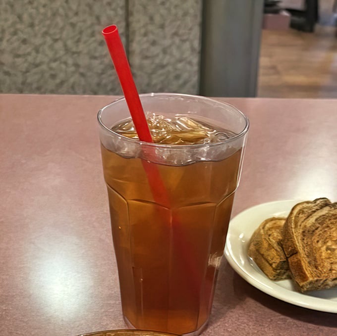 Sweet tea in a classic glass reminds you that some simple pleasures never go out.