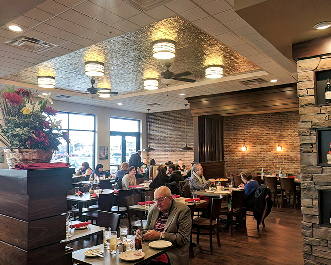 The dining room buzzes with conversation and clinking glasses &ndash; the soundtrack to memorable meals since forever.