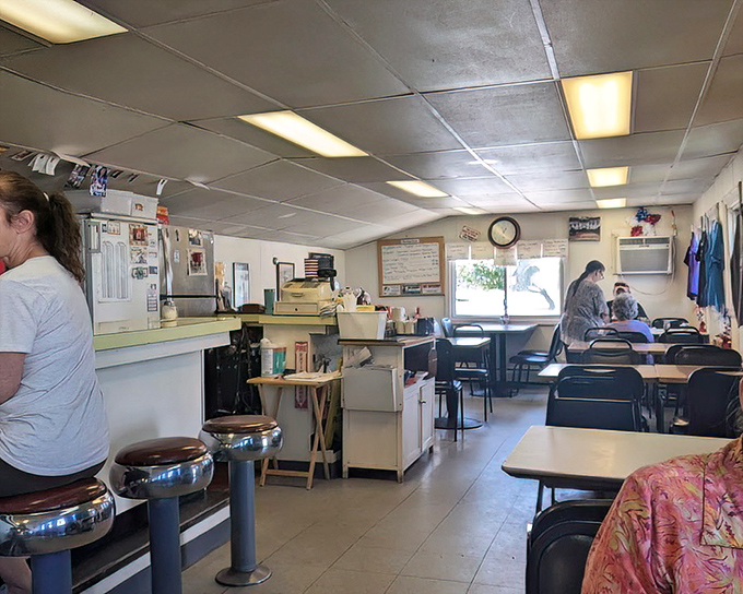 The dining room hums with the comfortable energy of a place where everyone feels like they belong, even on their first visit.