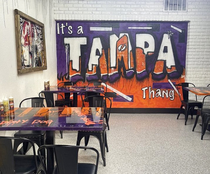 The "Tampa Thang" mural says it all&mdash;this isn't just a restaurant, it's a love letter to the city written in barbecue sauce and smoke.